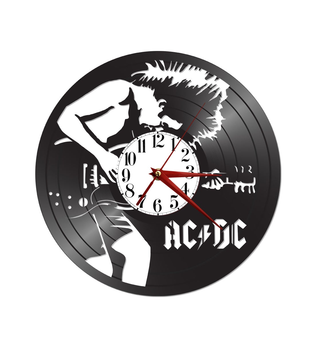 vynil wall clock